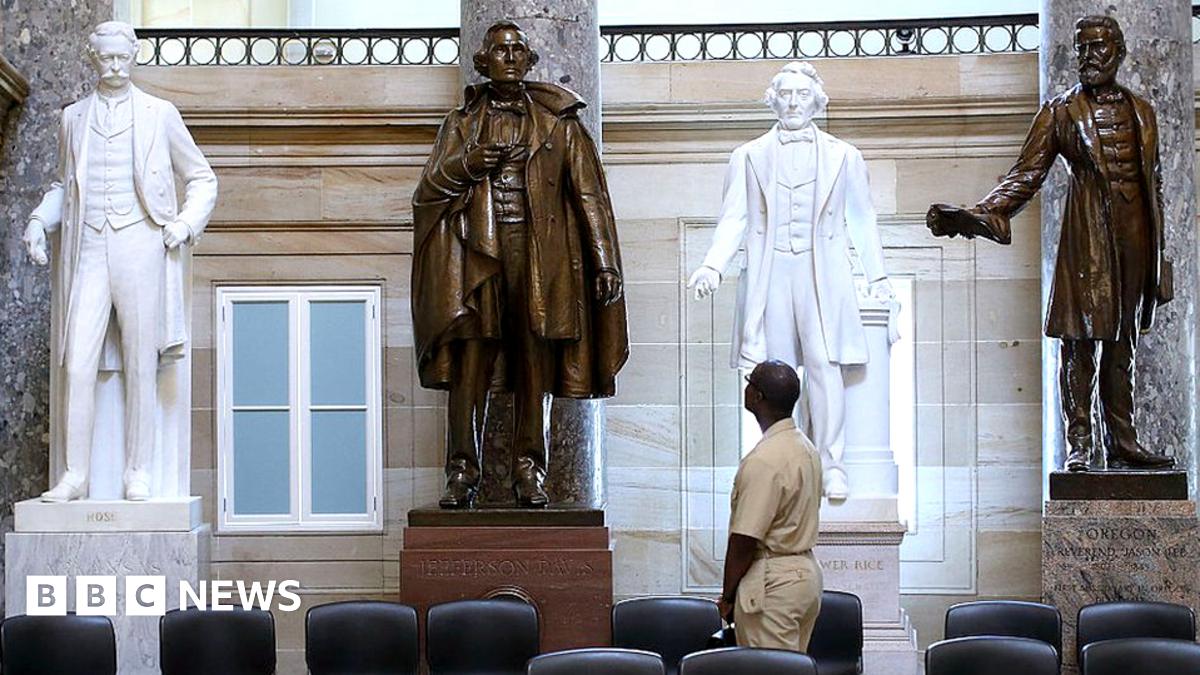 Why the fuss over Confederate statues? - BBC News