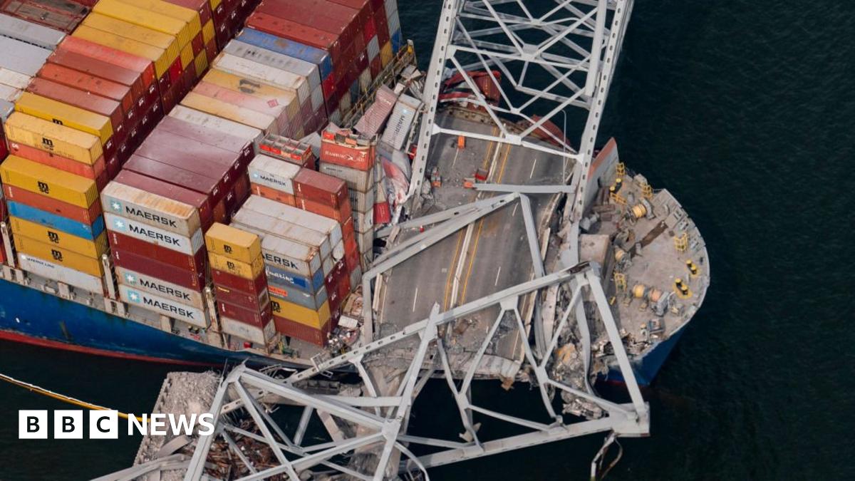 Baltimore bridge collapse: Governor details plan to remove bridge and ...