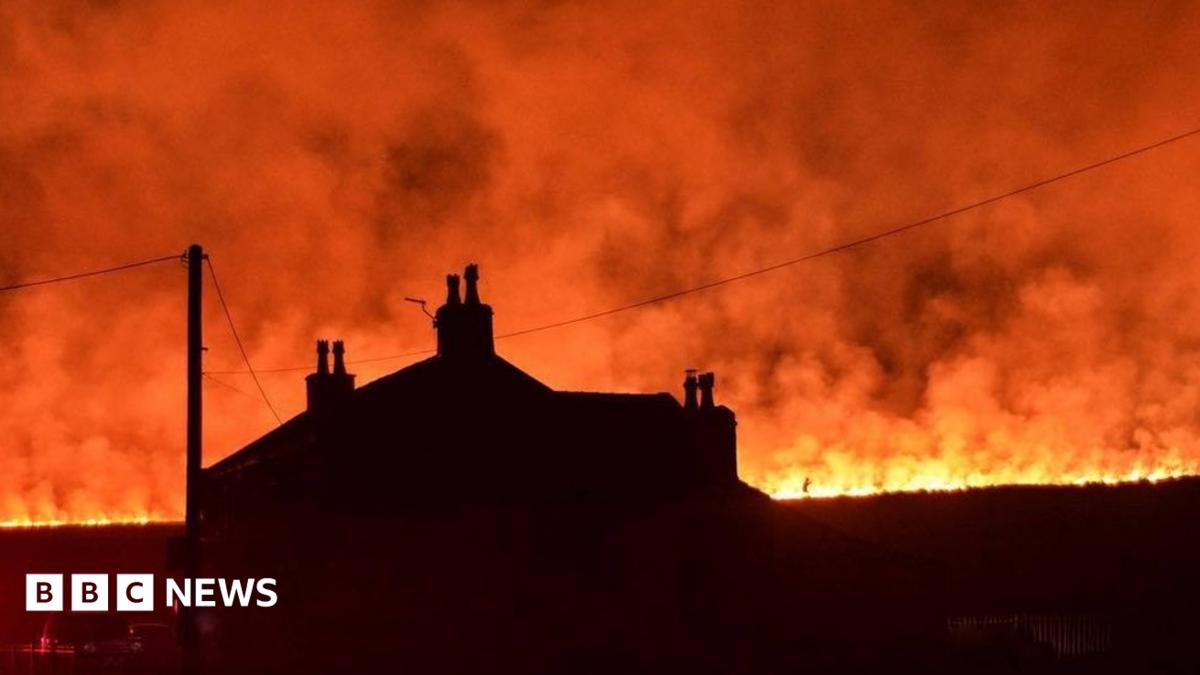 Why are there UK wildfires in February? - BBC News