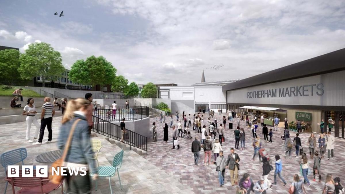 Work begins on Rotherham's £30m markets revamp - BBC News