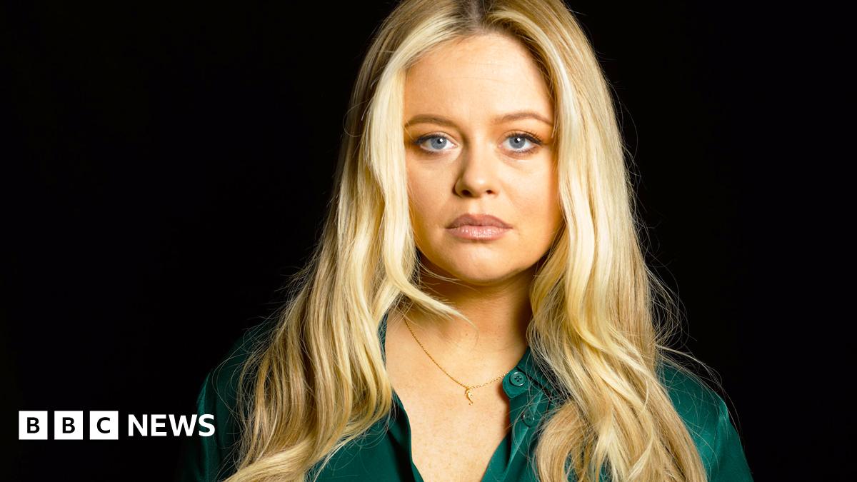 Emily Atack: ‘Is it my fault I'm sent explicit messages?’ - BBC News