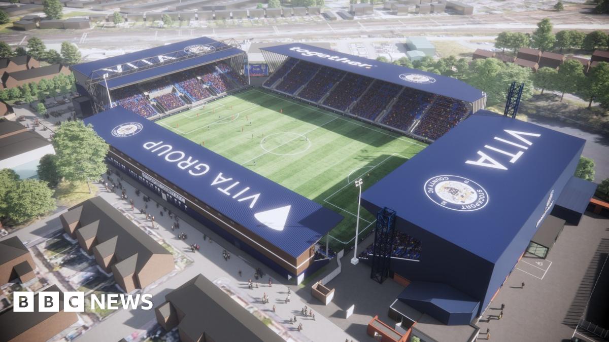 Stockport County unveils stadium expansion plan - BBC News