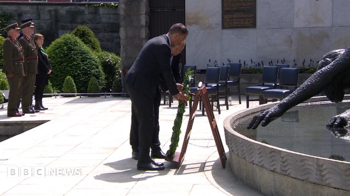 Irish Civil War: Ceremony marks 100 years since conflict ended - BBC News