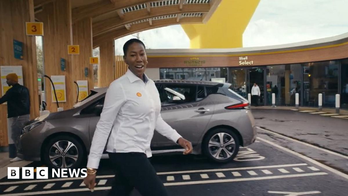 Shell adverts banned over misleading clean energy claims - BBC News