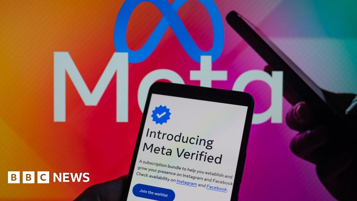 Meta rolls out paid verification for Facebook, Instagram in US - BBC News