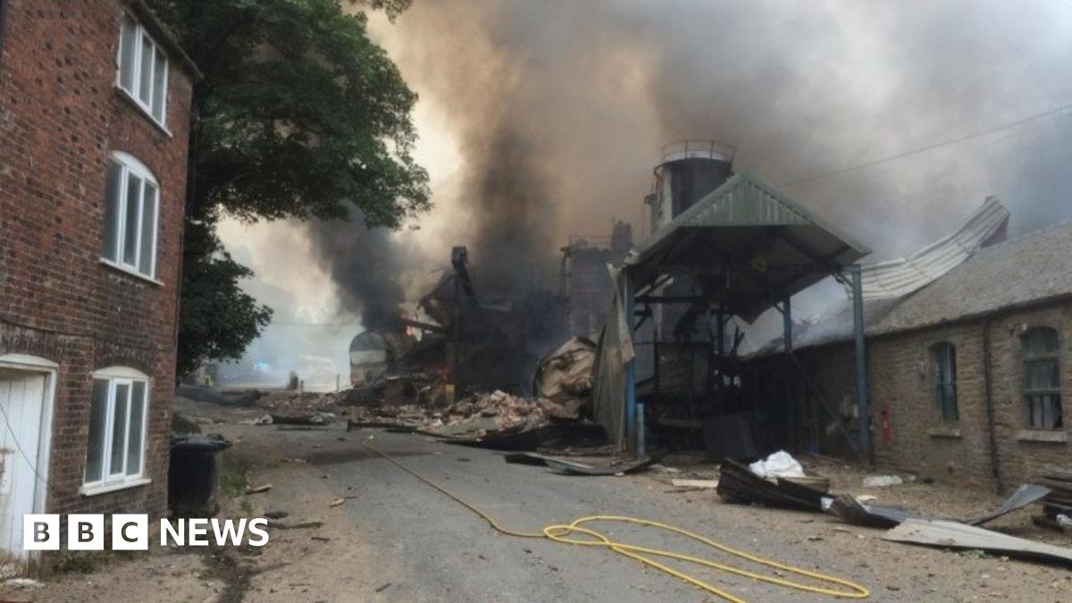 Bosley Explosion Four Missing In Wood Flour Mills Blast Bbc News