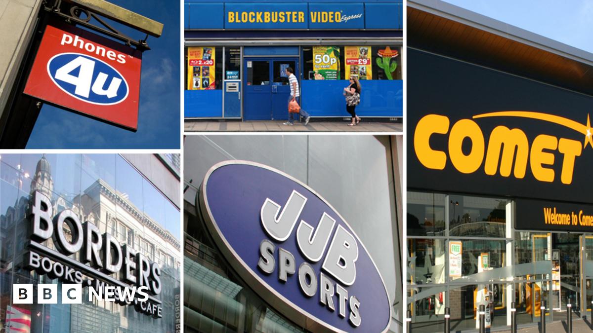 The shops that have vanished in your lifetime - BBC News