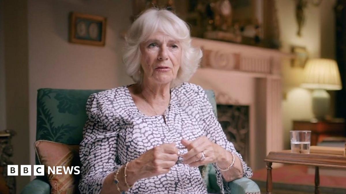 Camilla: I will always remember Queen's smile - BBC News
