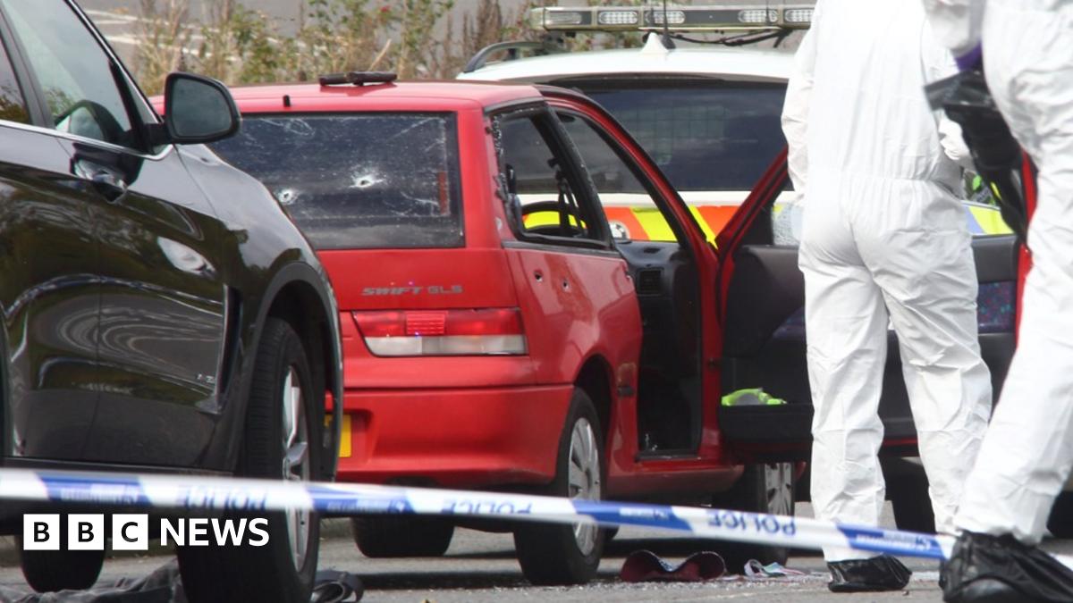 Portishead shooting: Man dies after police surround car - BBC News