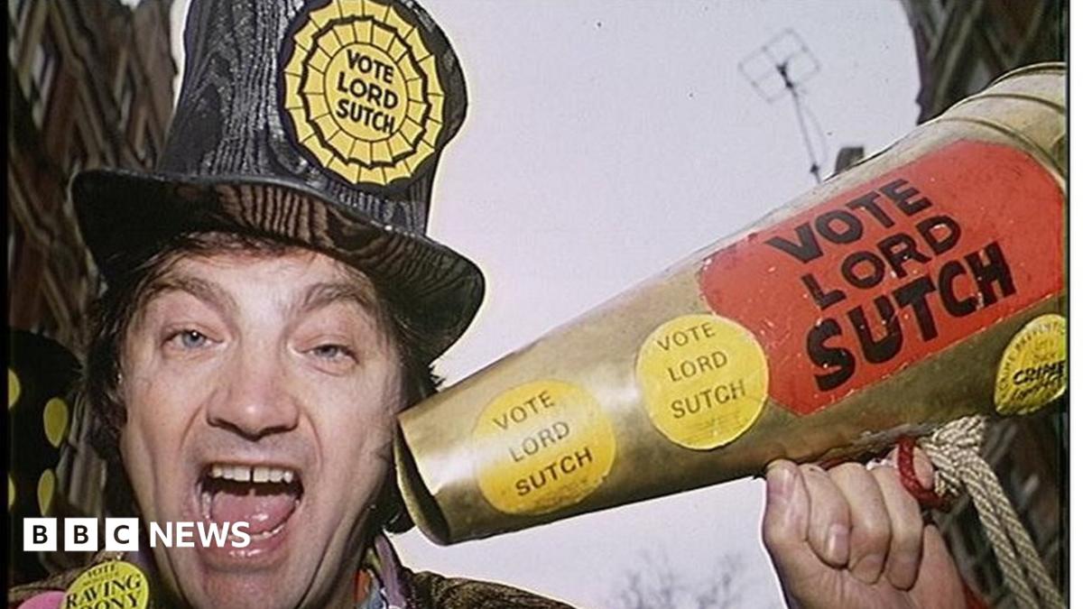 Forty years of Monster Raving Loony wannabe MPs - BBC News