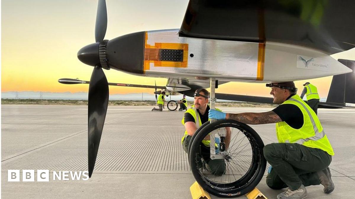 The slow and delicate aircraft taking on spy missions - BBC News