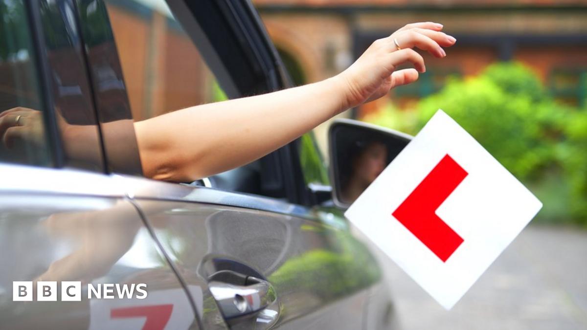 Learner driver fails 59 theory tests before pass - BBC News