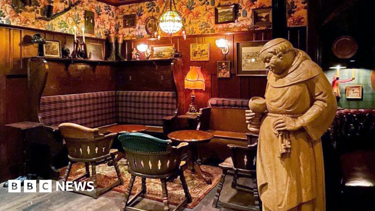 The old Scottish pub that found a new life in California - BBC News