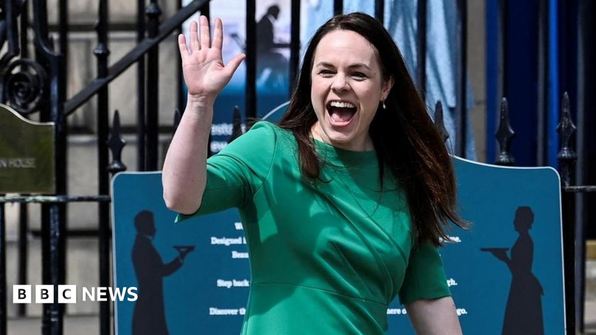Kate Forbes 'honoured' to become deputy first minister - BBC News
