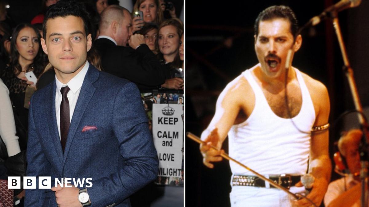 Rami Malek: First look at Mr Robot star as Freddie Mercury in Queen ...