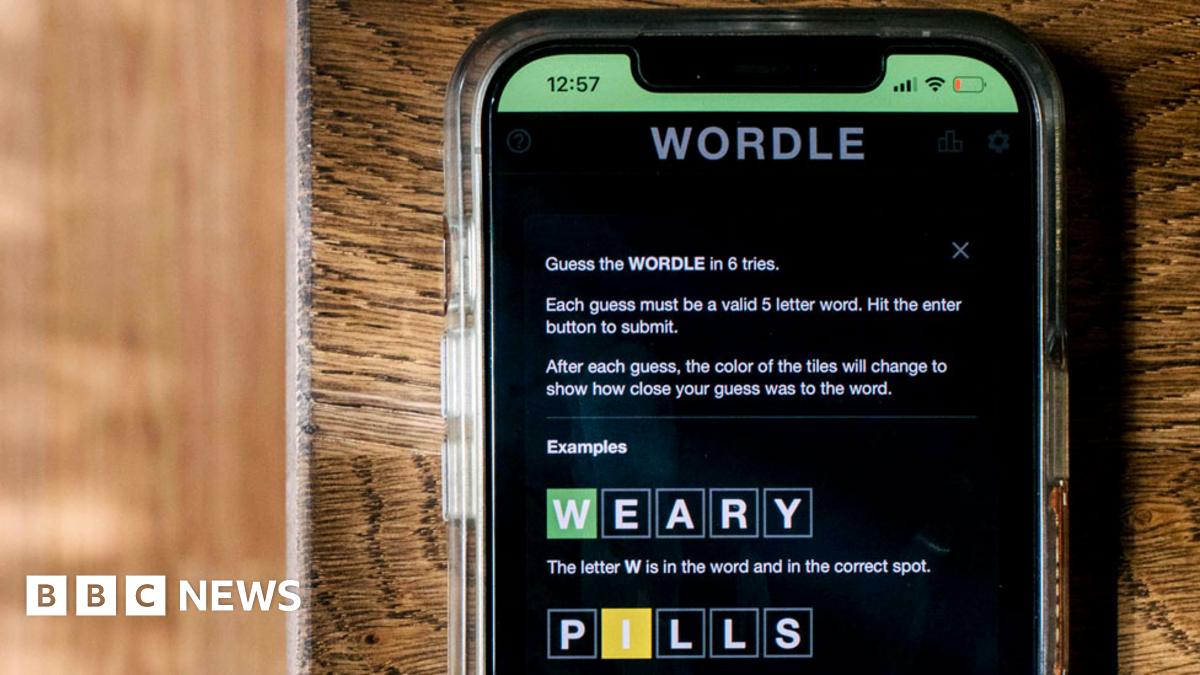 Wordle code could be copied to play for seven years - BBC News