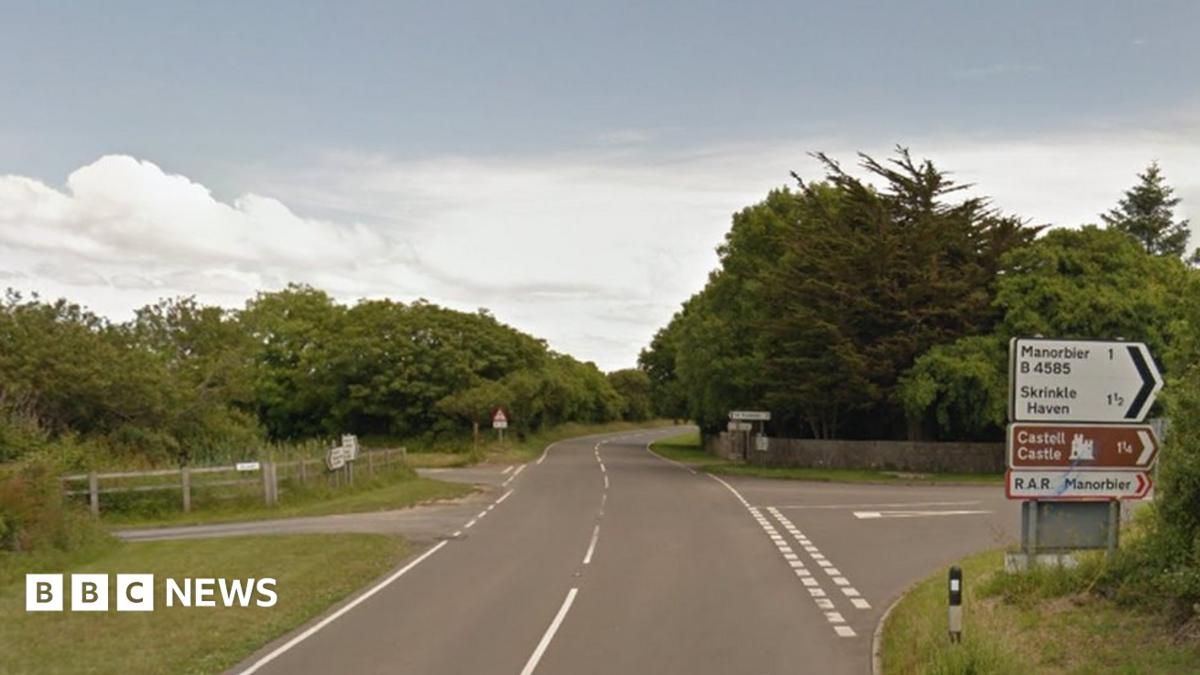 Manorbier triathlon crash: Cyclist critical but stable - BBC News