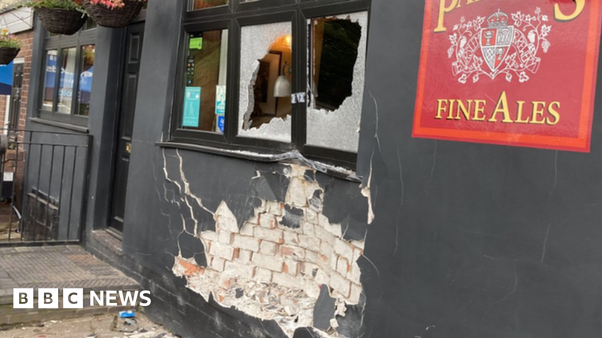 Stoke-on-Trent pub forced to shut after being hit repeatedly by van ...