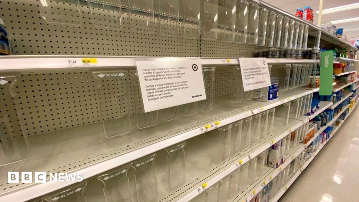 US investigating baby formula plant after national shortage - BBC News