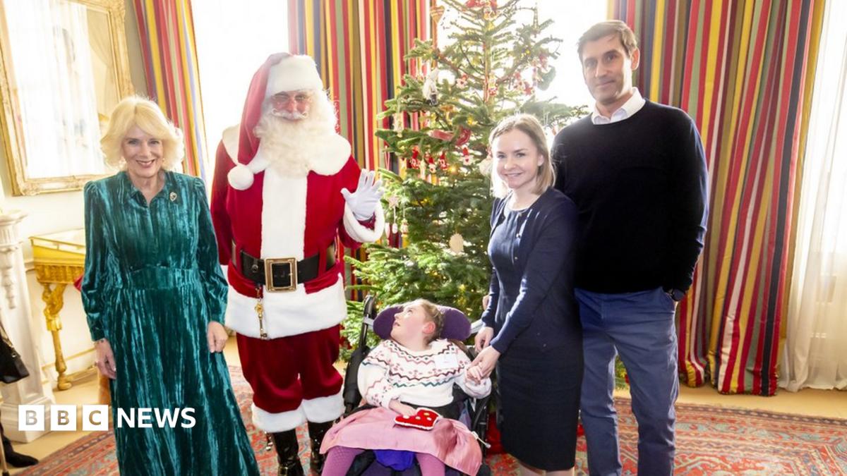 Queen Camilla invites disabled children to decorate her Christmas tree ...