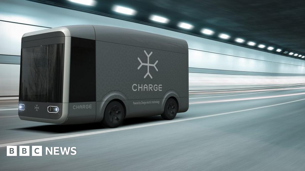 Self-drive delivery van can be 'built in four hours' - BBC News