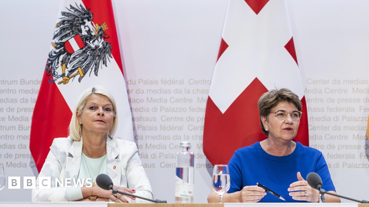 Neutral Swiss and Austrians join Europe's Sky Shield defence - BBC News