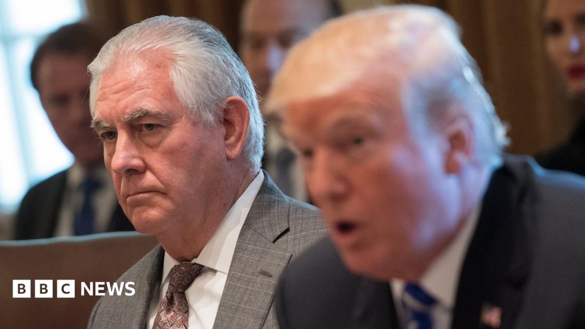 Trumplomacy: Why Rex Tillerson is in trouble - BBC News