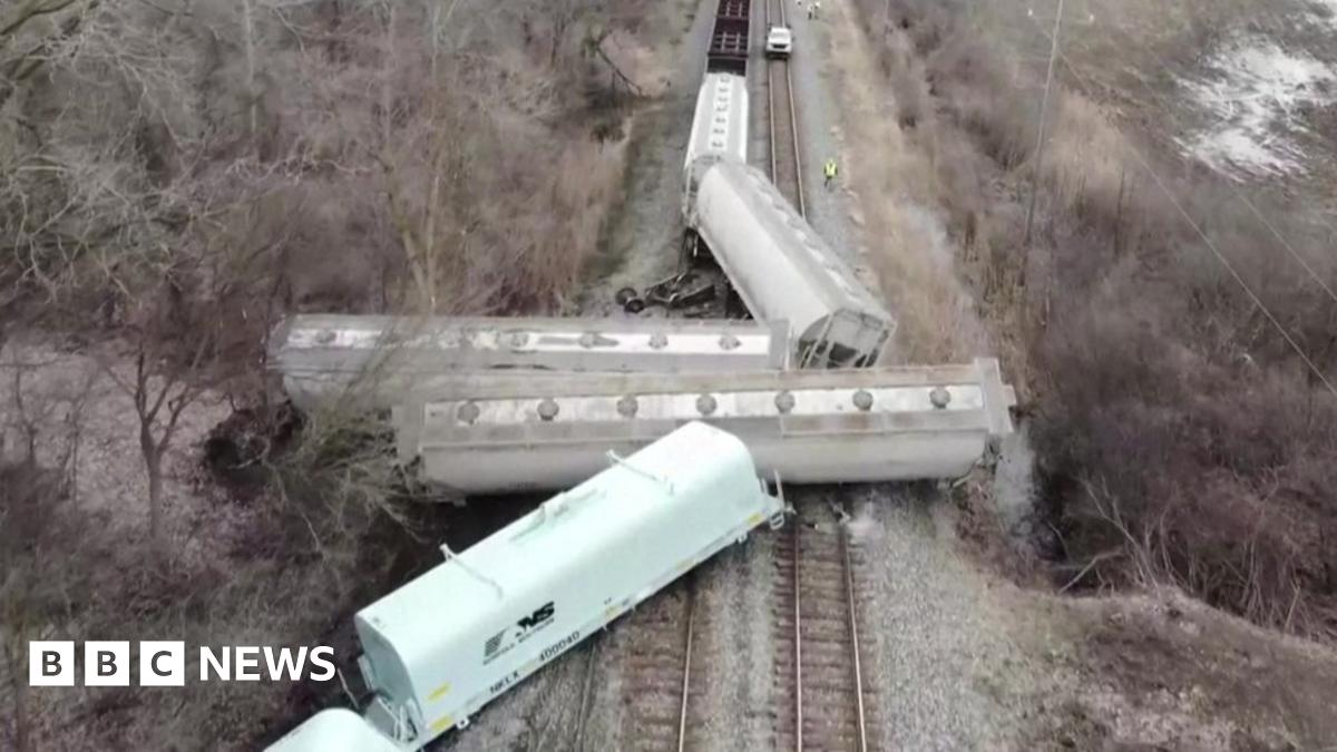 Michigan derailment: No hazardous material spilled in second rail crash ...
