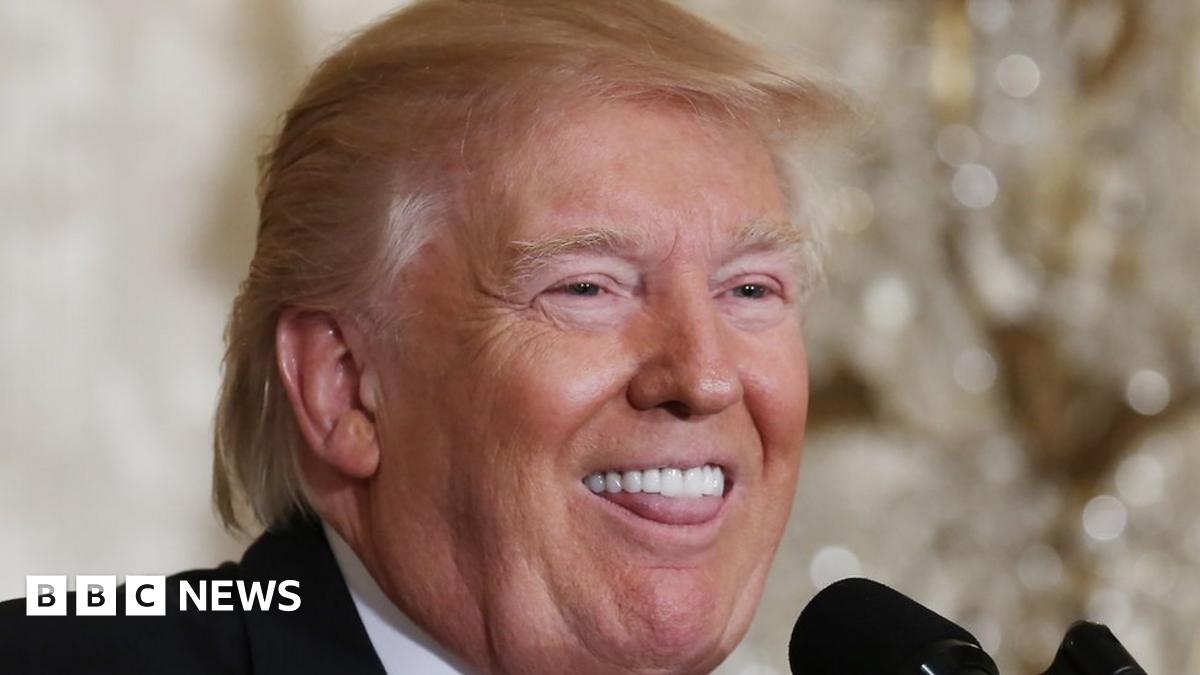 Donald Trump inspires 'fine-tuned machine' memes - BBC News