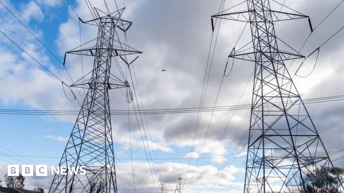 How the US power grid is a target for far-right groups - BBC News