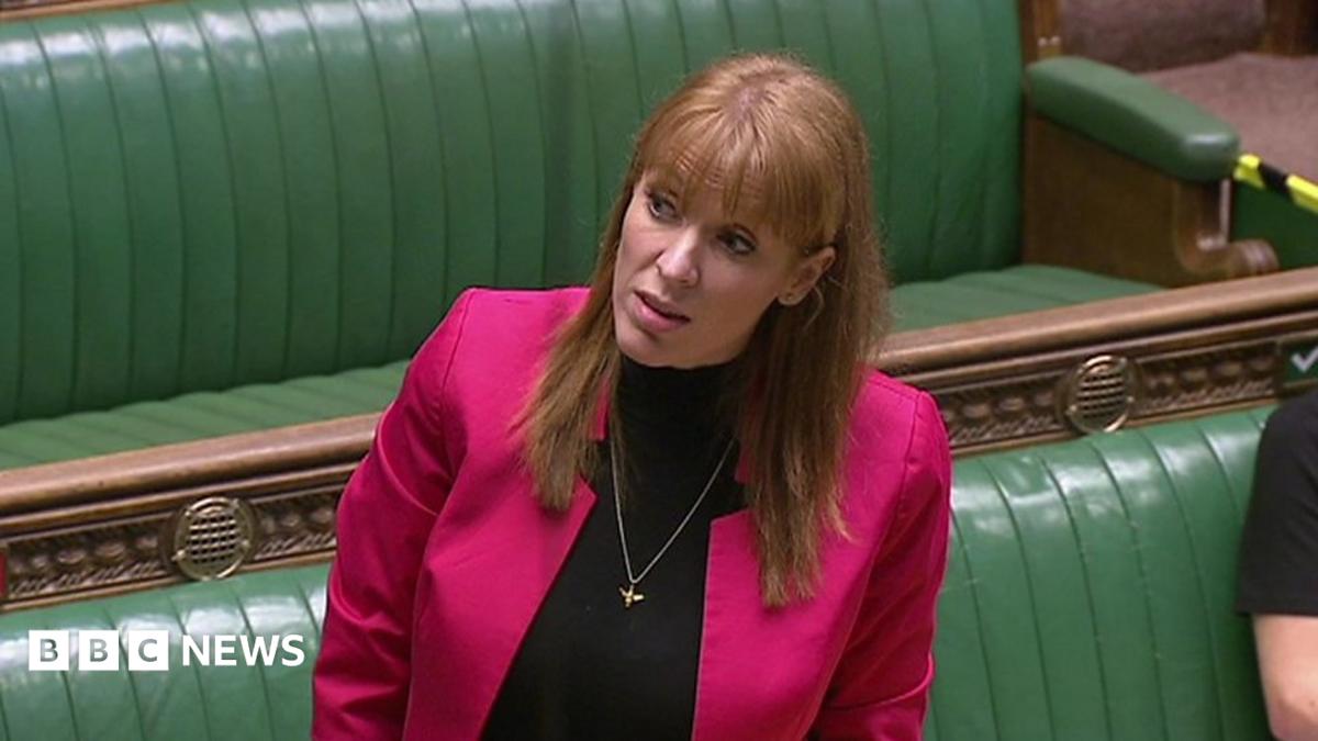 Conservative MPs 'faced abuse' over Angela Rayner's 'scum' remark - BBC ...