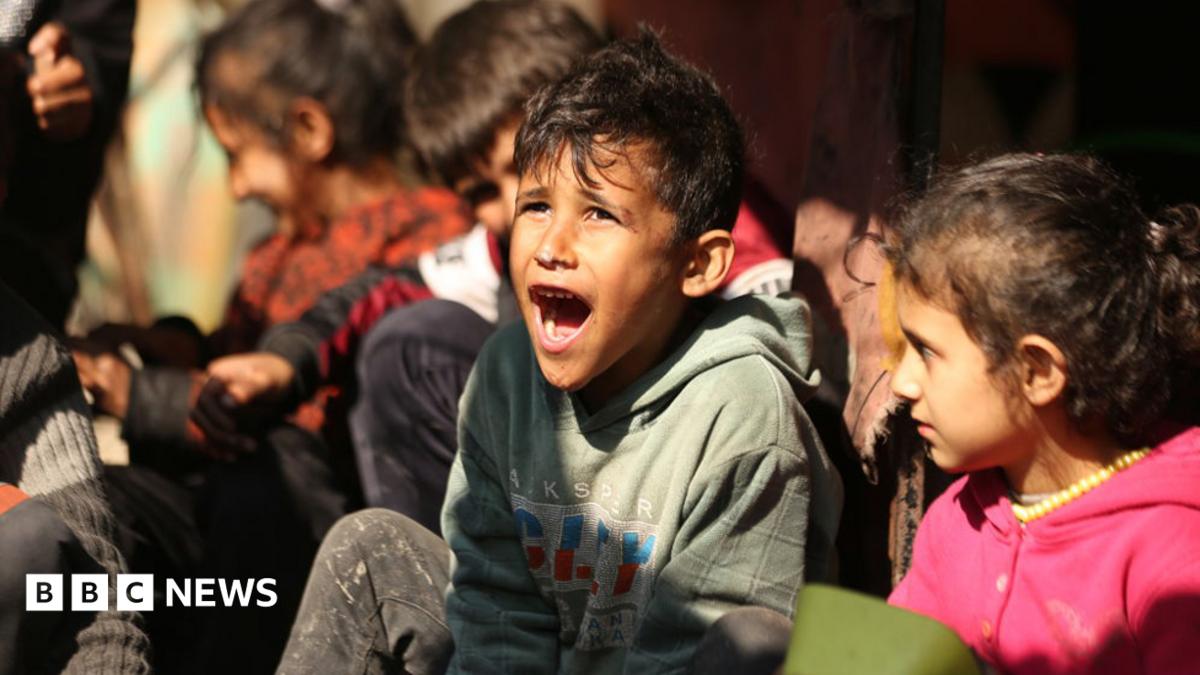Children starving to death in northern Gaza - WHO - BBC News