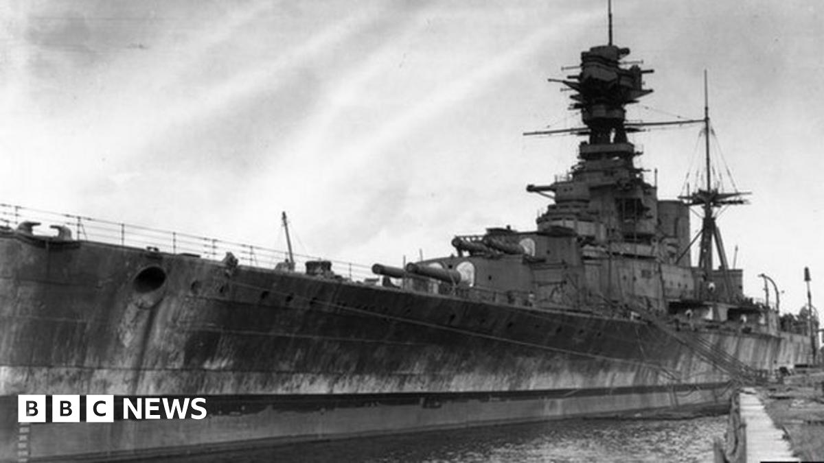 Remembering HMS Hood, the mighty warship launched in Clydebank - BBC News