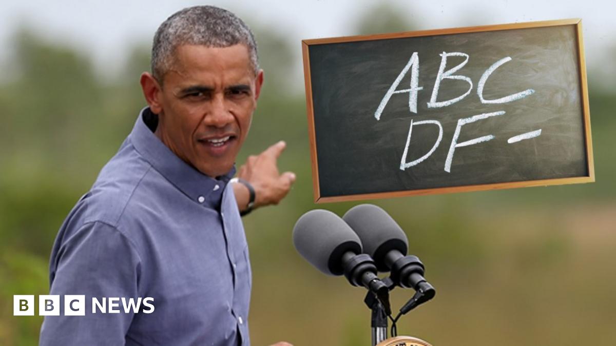 What marks does Obama's presidency deserve? - BBC News