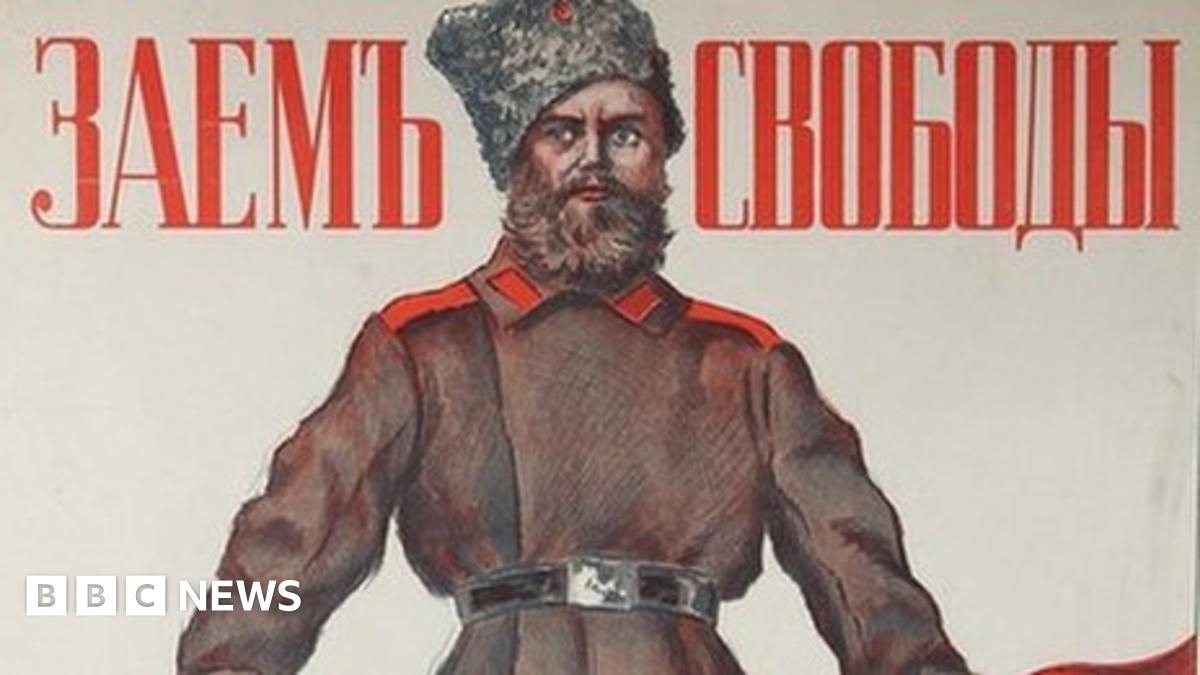 Russian Revolution: Ten propaganda posters from 1917 - BBC News