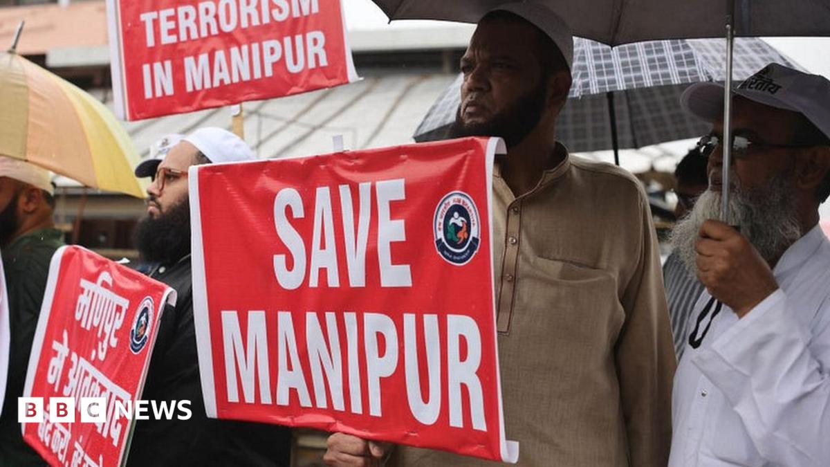 Manipur: Misleading information shared about India tensions - BBC News