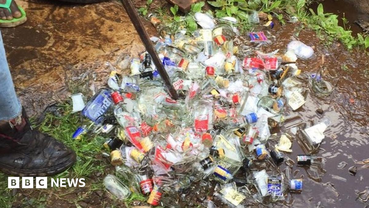 Kenya begins nationwide crackdown on illegal alcohol - BBC News