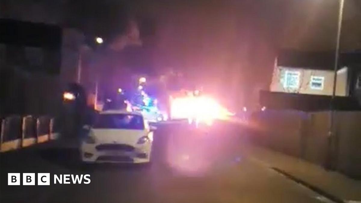 Rochdale playground fire: Parents shocked by Easter blaze - BBC News