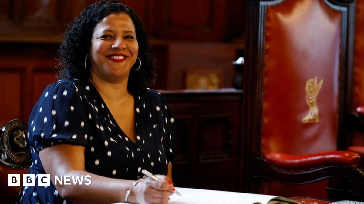 Liverpool city mayor Joanne Anderson promises big changes - BBC News