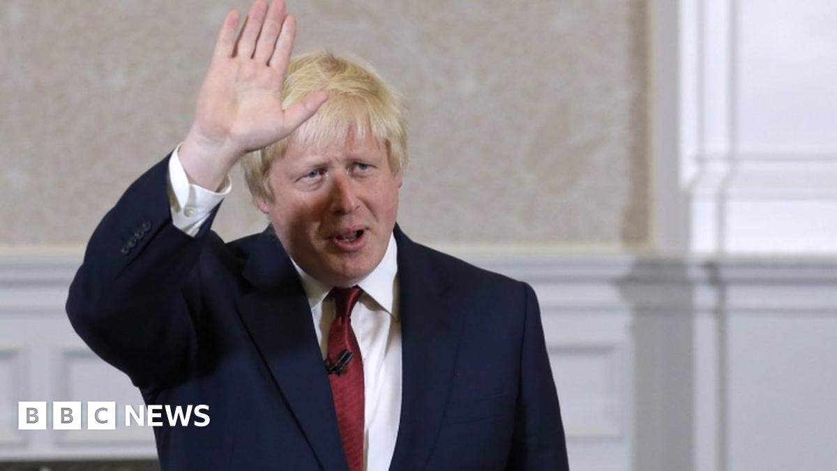 Boris Johnson rules himself out of Conservative leader race - BBC News