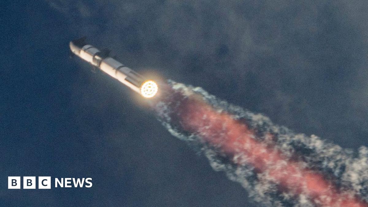 Elon Musk's Starship goes 'farther than ever' - BBC News