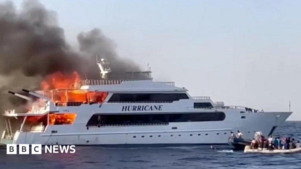 Three Britons dead after boat fire - tour operator - BBC News