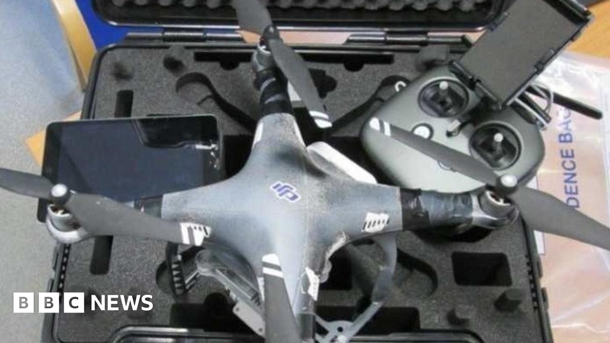 Man jailed over HMP Swaleside drone deliveries - BBC News