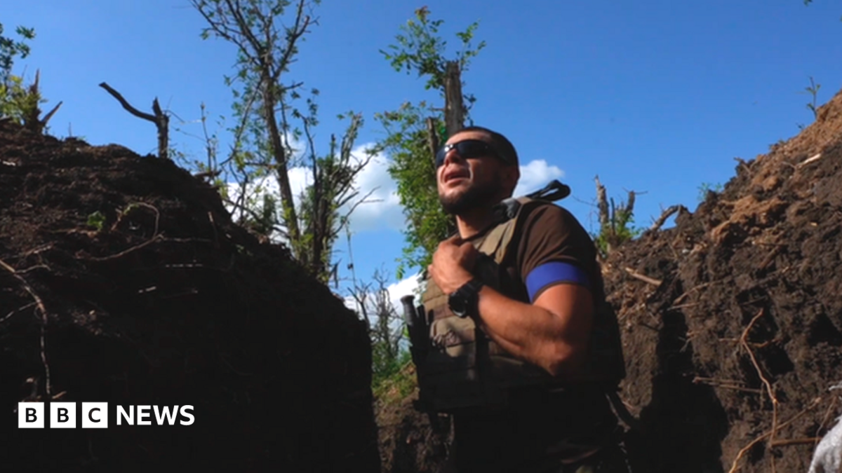 Ukraine war: BBC on the front line as Ukraine attacks Russian trenches ...