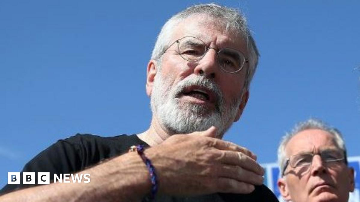 Gerry Adams calls on home attackers to meet him - BBC News