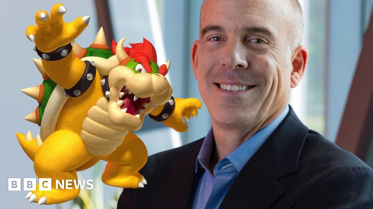 Bowser takes over at Nintendo of America - BBC News