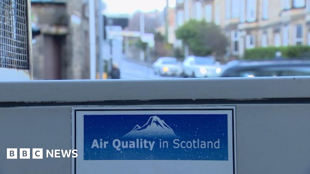 Scotland's 'most polluted' streets named - BBC News