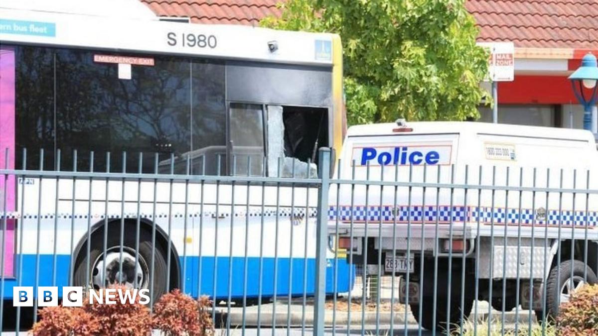 Brisbane bus driver dies after being set on fire by passenger - BBC News