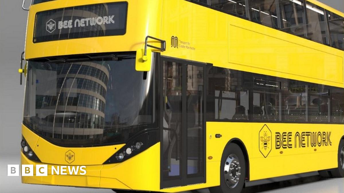 Greater Manchester transport: Bee Network design revealed - BBC News