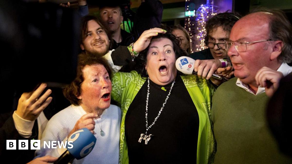 Farmers' protest party win shock Dutch vote victory - BBC News